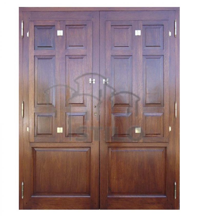 puerta clasica francesa con moldura replanada-23 – Aberturas Stilo.